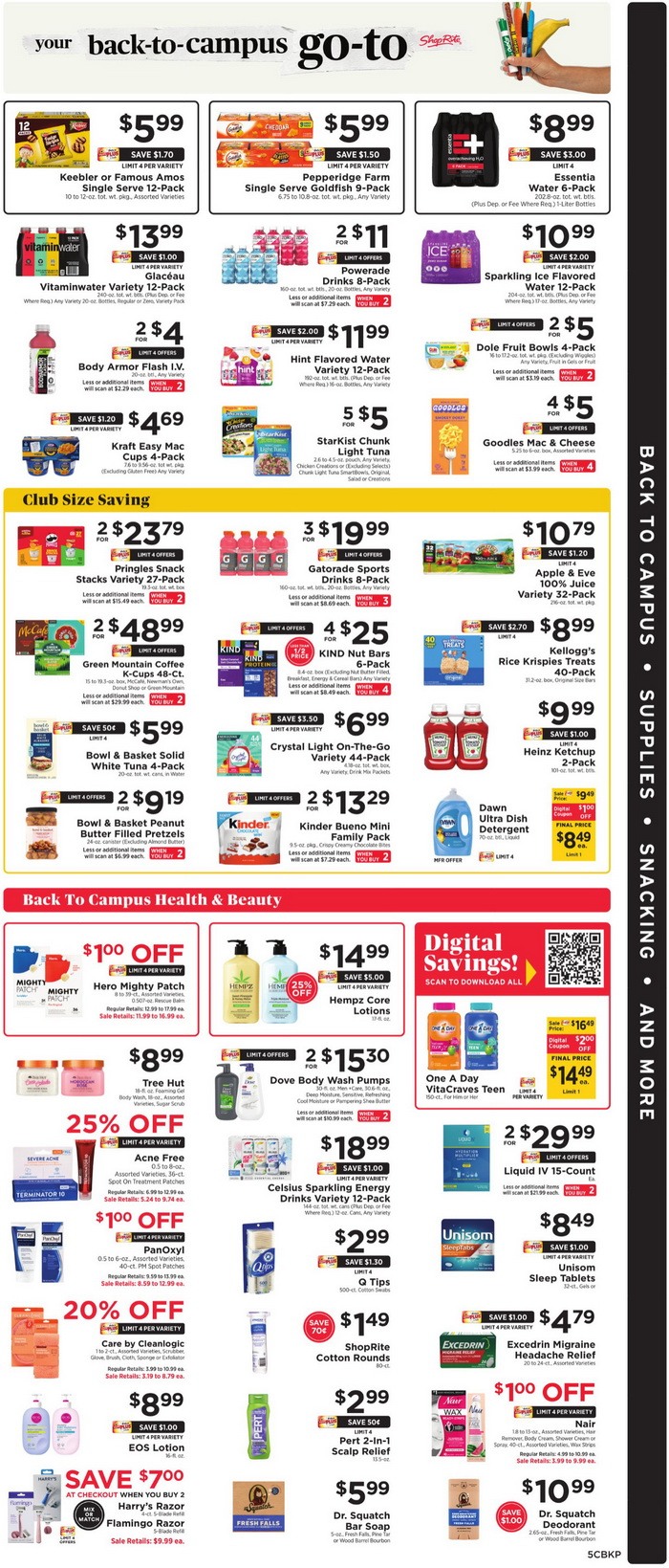 ShopRite Weekly Ad July 12 – July 18, 2024 (Back to School Promotion ...