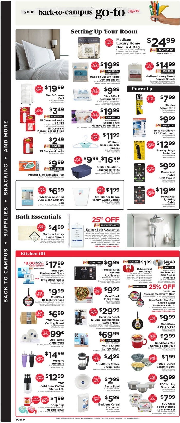 ShopRite Weekly Ad July 12 – July 18, 2024 (Back to School Promotion ...