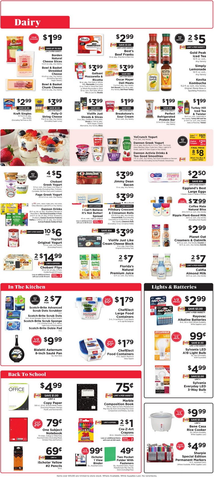ShopRite Weekly Ad July 12 – July 18, 2024 (Back to School Promotion ...