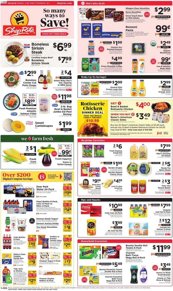 ShopRite Weekly Ad Jul 26 – Aug 01, 2024 (Back to School Promotion ...