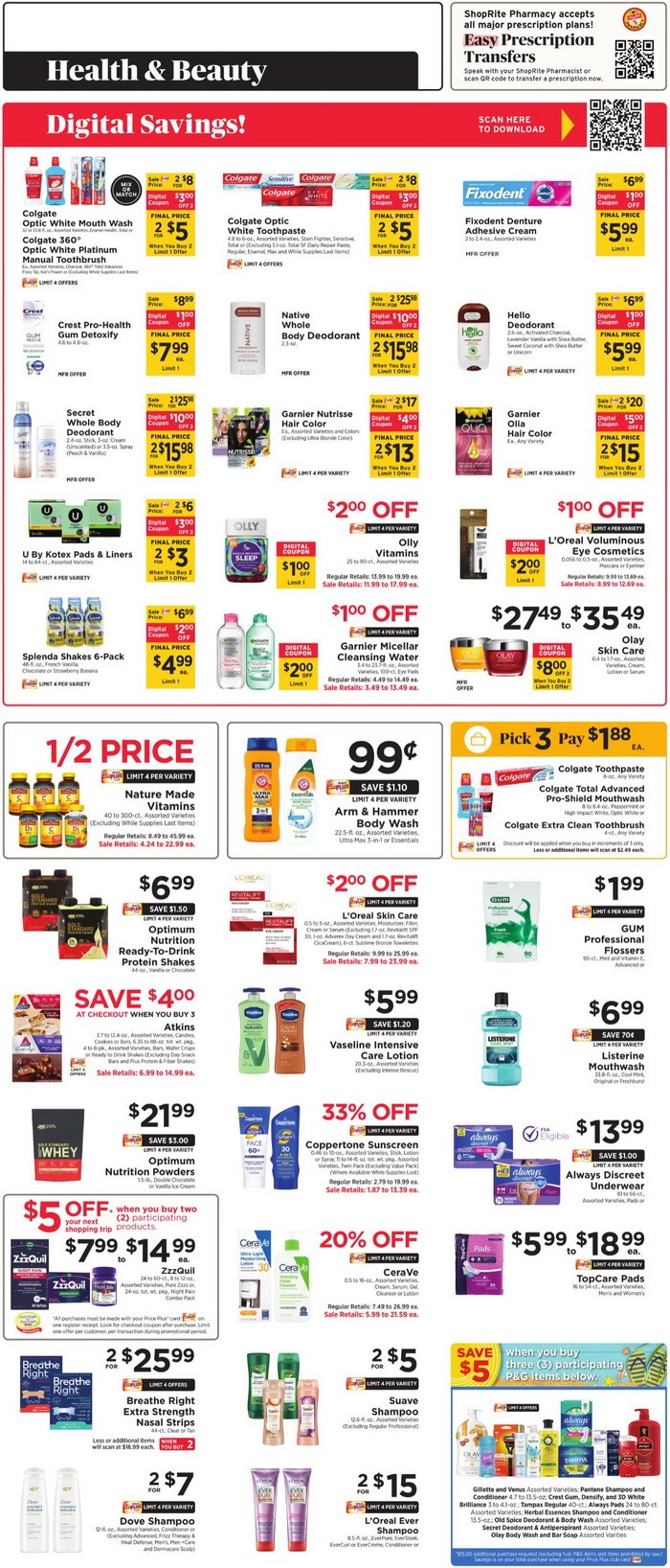 ShopRite Weekly Ad Jul 26 – Aug 01, 2024 (Back to School Promotion ...