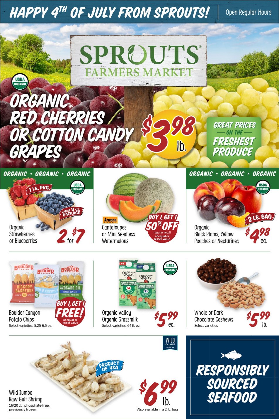 Sprouts Weekly Ad July 03 – July 09, 2024 (4th of July Promotion Included)