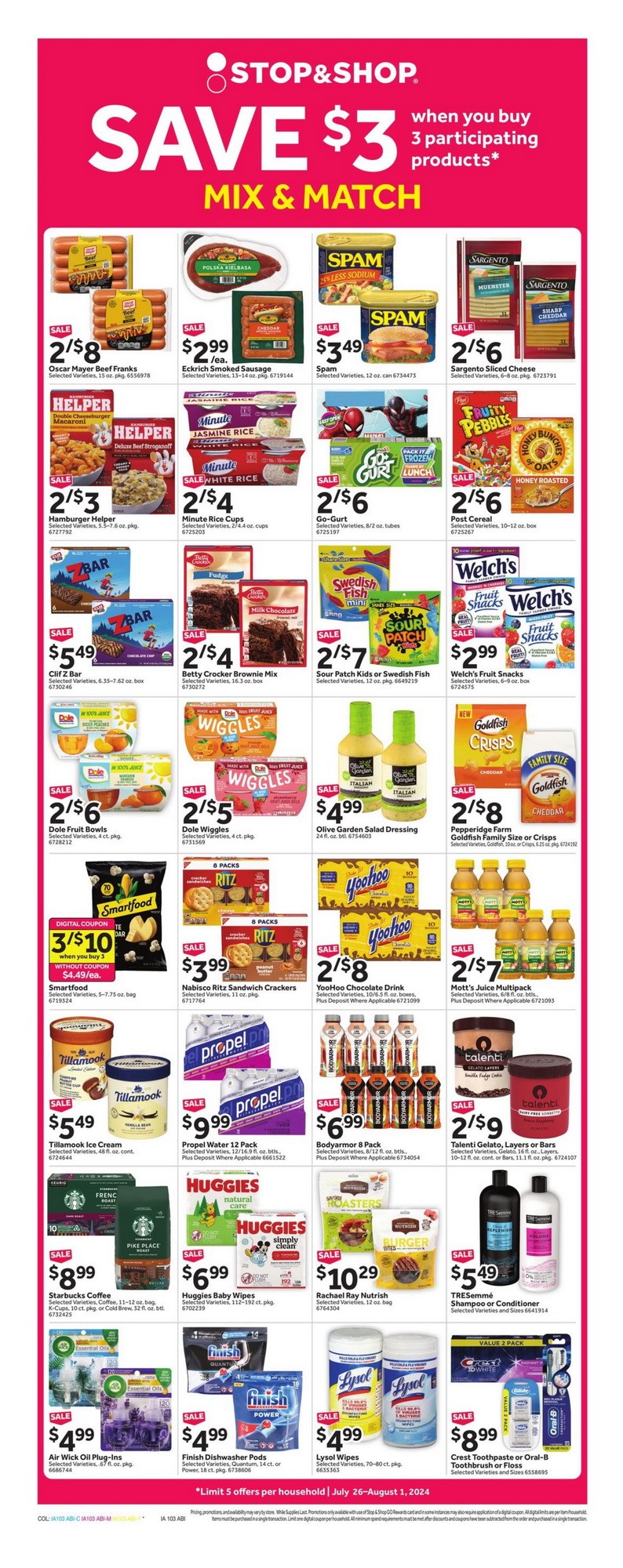 Stop & Shop Weekly Ad Jul 26 – Aug 01, 2024