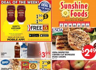 Sunshine Foods Weekly Ad