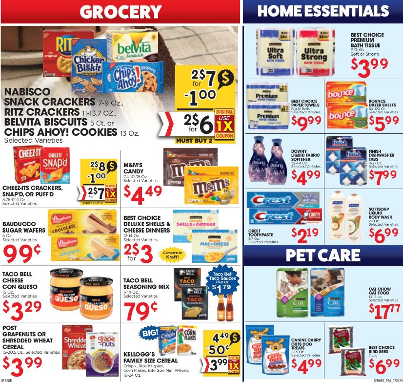 Sunshine Foods Weekly Ad Jul 24 – Jul 30, 2024