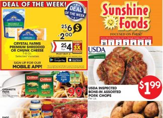Sunshine Foods Weekly Ad