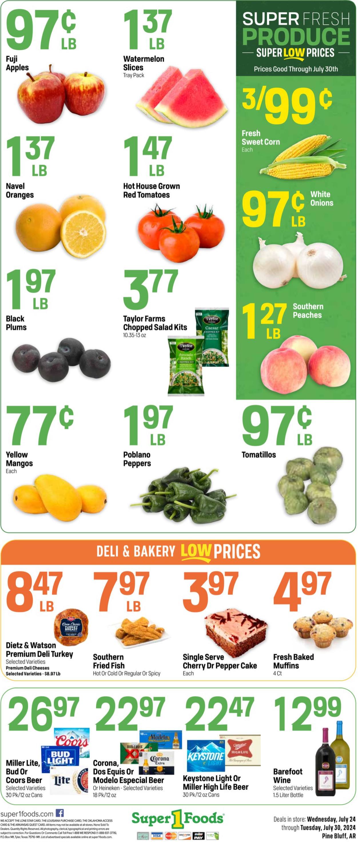 Super 1 Foods Weekly Ad Jul 24 – Jul 30, 2024