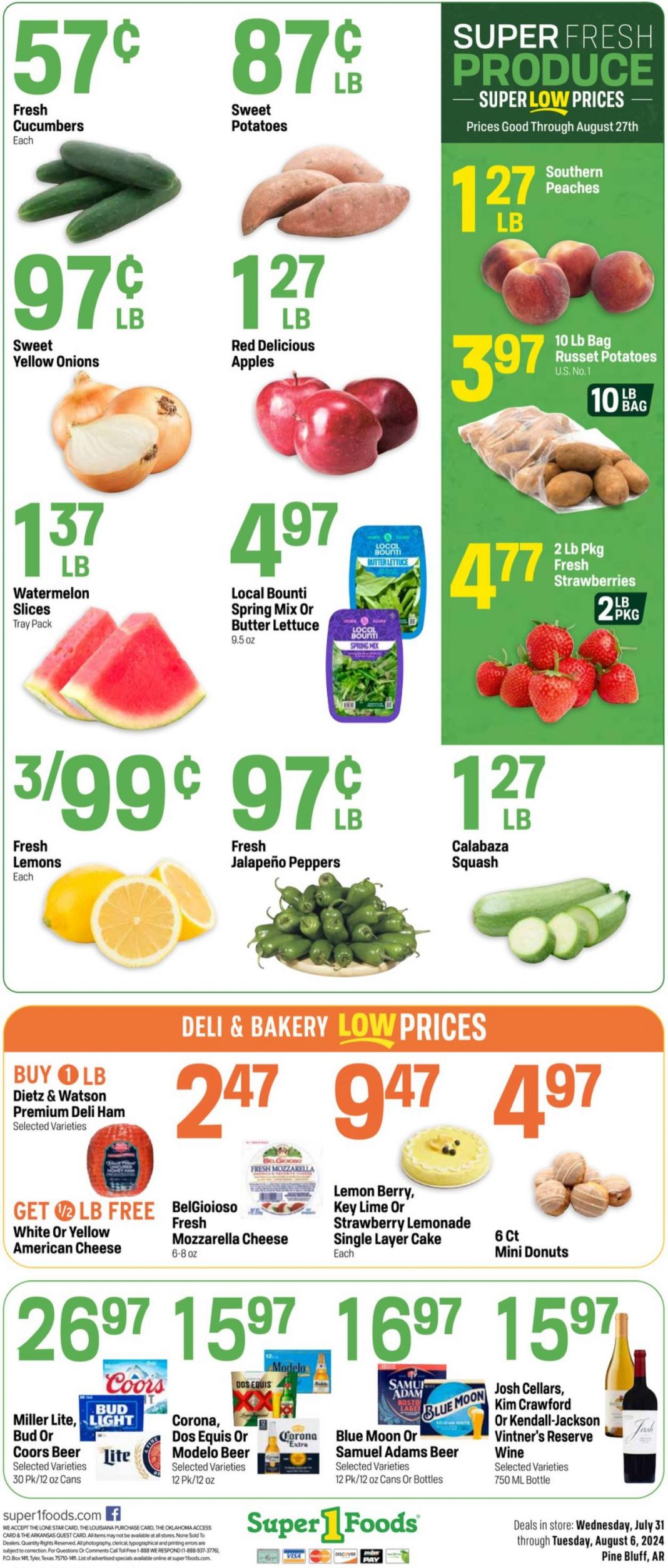 Super 1 Foods Weekly Ad Jul 31 – Aug 06, 2024 (Back to School Promotion ...