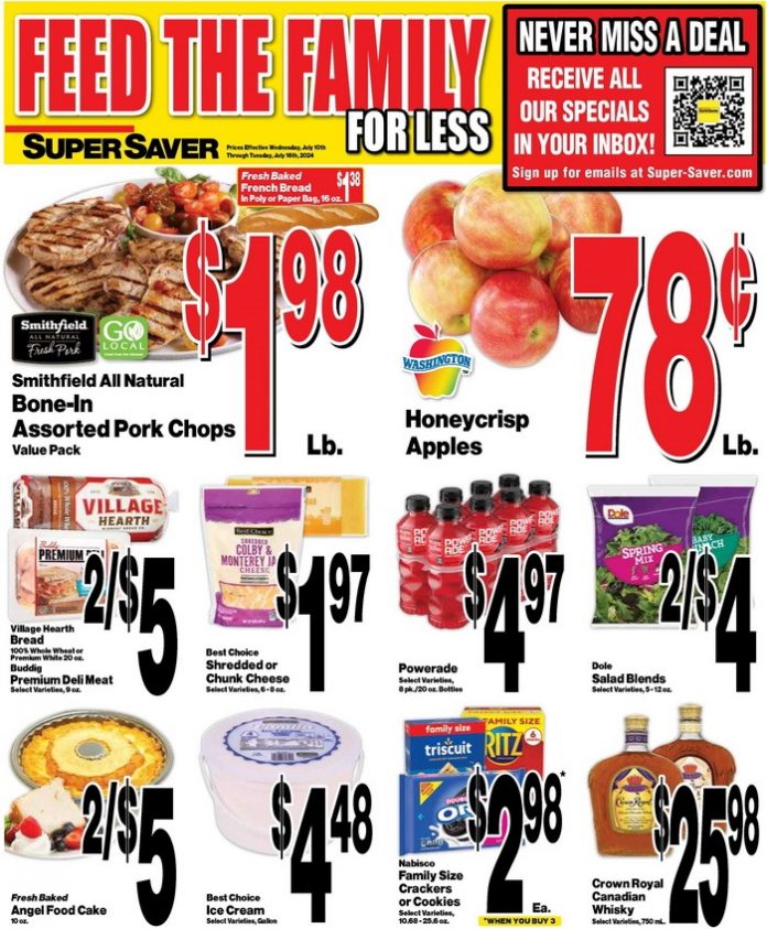 Super Saver Weekly Ad Jul 10 – Jul 16, 2024