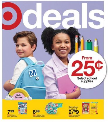 Target Weekly Ad Jul 21 – Jul 27, 2024 (Back to School Promotion Included)