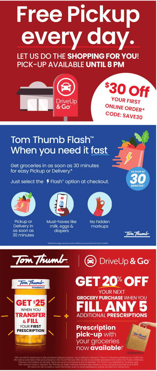 Tom Thumb Weekly Ad Jul 31 – Aug 06, 2024