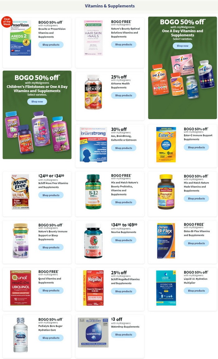 Walgreens Weekly Ad July 21 – July 27, 2024