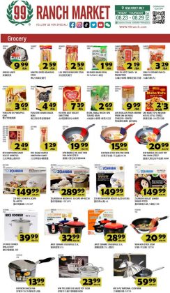 99 Ranch Market Weekly Ad Aug 23 – Aug 29, 2024