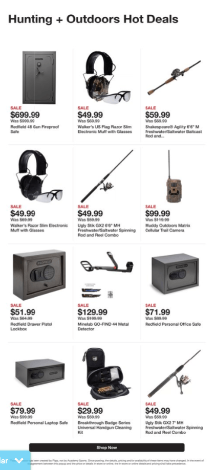 Academy Sports + Outdoors Weekly Ad Aug 08 – Aug 14, 2024
