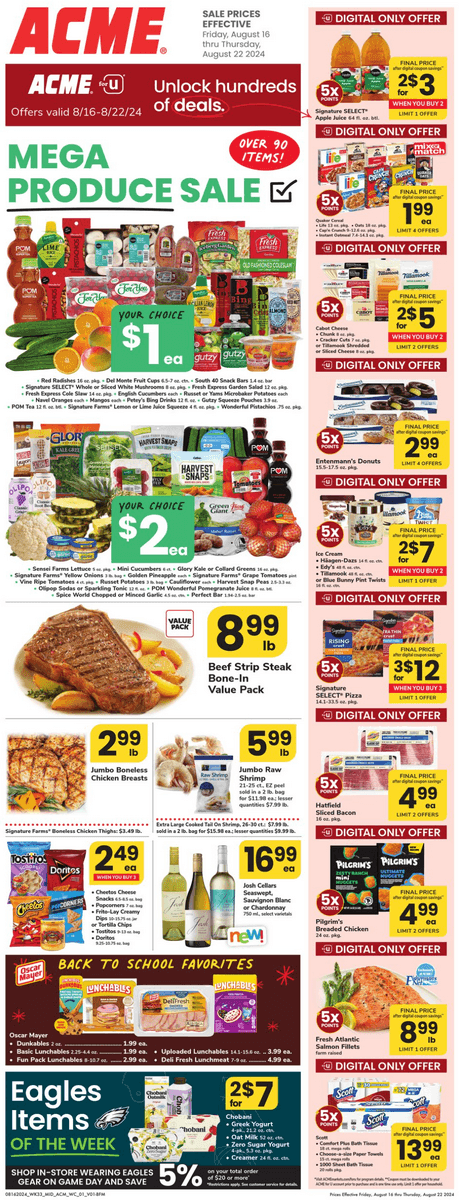 Acme Weekly Ad Aug 16 – Aug 22, 2024
