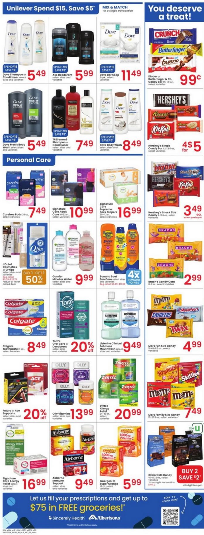 Albertsons Weekly Ad Aug 21 – Aug 27, 2024 ((Back to School Promotion ...