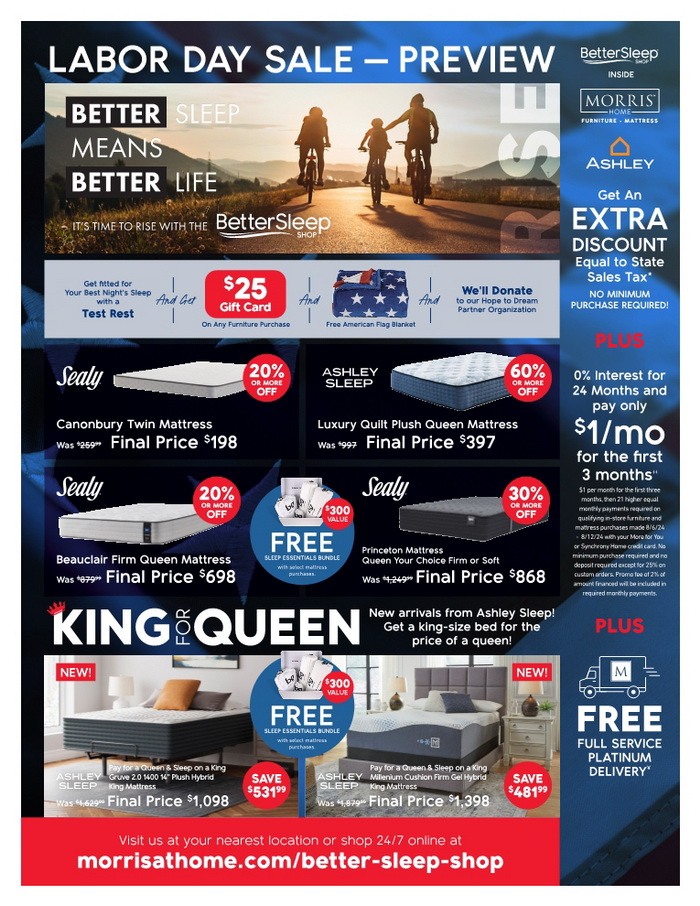 Ashley Furniture HomeStore Weekly Ad Aug 06 – Aug 12, 2024