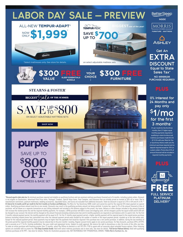Ashley Furniture HomeStore Weekly Ad Aug 06 – Aug 12, 2024