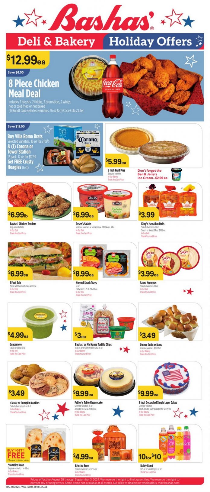 Bashas Weekly Ad Aug 28 – Sep 03, 2024 (Labor Day Promotion Included)