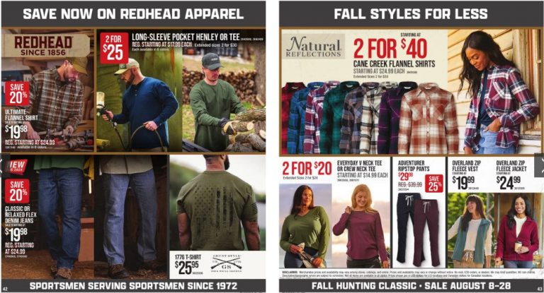 Bass Pro Shops Fall Hunting Classic Sale Aug 08 – Aug 28, 2024