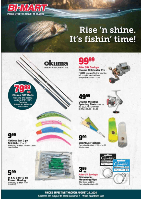 Bi-Mart Weekly Ad Aug 11 – Aug 24, 2024
