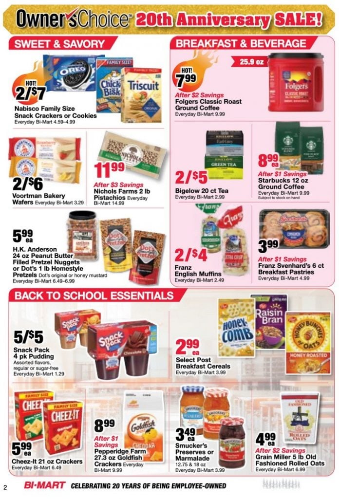 Bi-Mart Weekly Ad Aug 27 – Sep 09, 2024