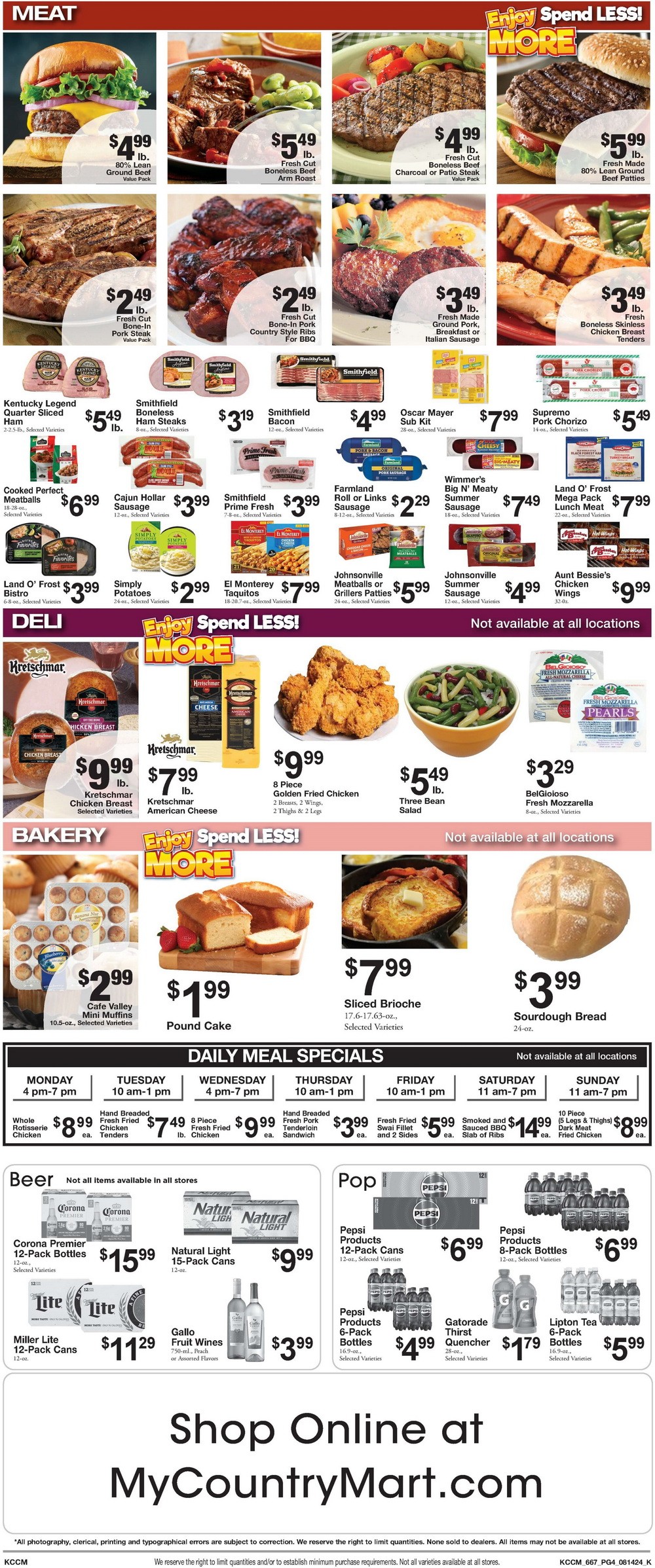 Country Mart Weekly Ad Aug 13 – Aug 19, 2024