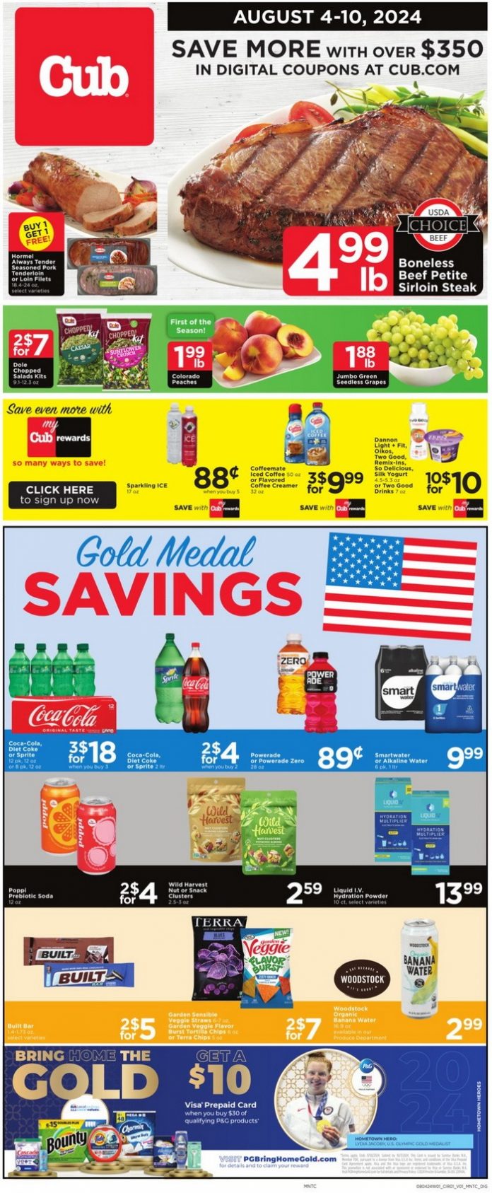 Cub Foods Weekly Ad Aug 04 – Aug 10, 2024