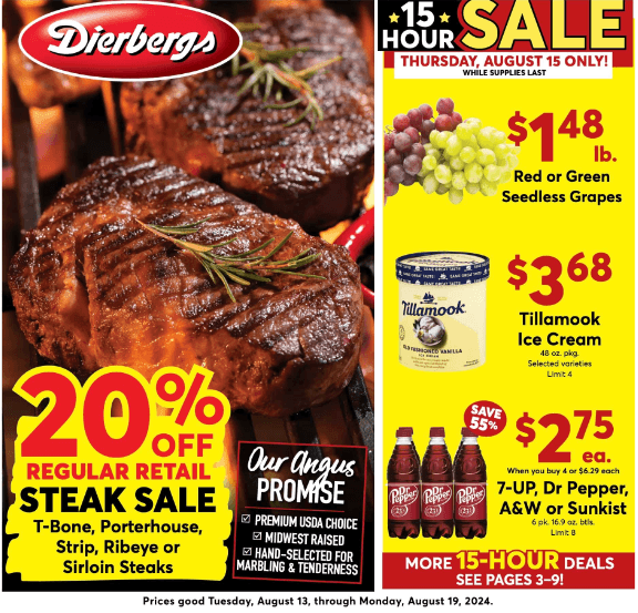 Dierbergs Markets Weekly Ad Aug 13 – Aug 19, 2024