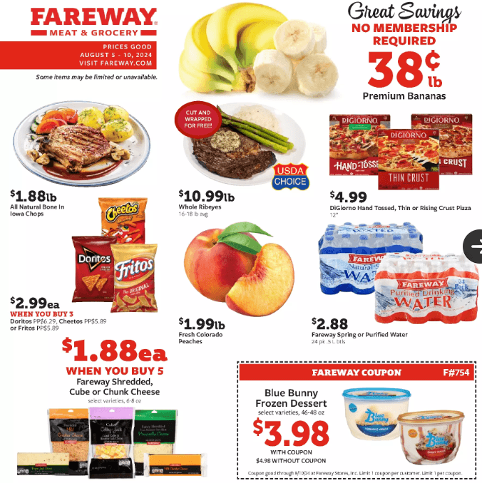 Fareway Weekly Ad Aug 05 – Aug 10, 2024
