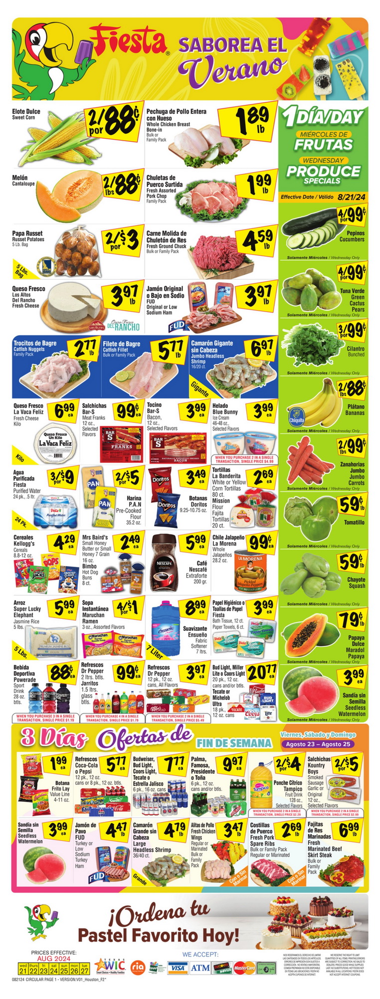 Fiesta Mart Weekly Ad Aug 21 – Aug 27, 2024
