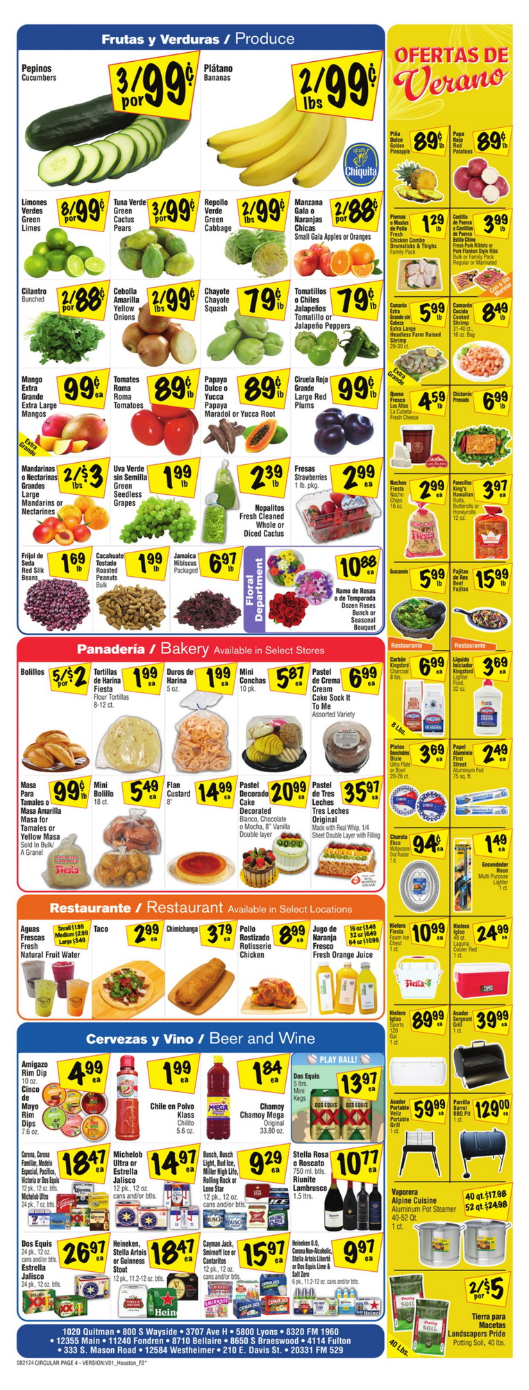 Fiesta Mart Weekly Ad Aug 21 – Aug 27, 2024