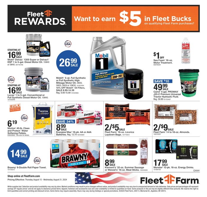 Fleet Farm Weekly Ad Aug 15 – Aug 21, 2024
