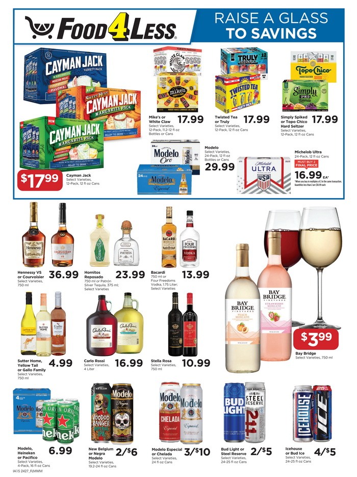 Food 4 Less Weekly Ad Aug 07 – Aug 13, 2024