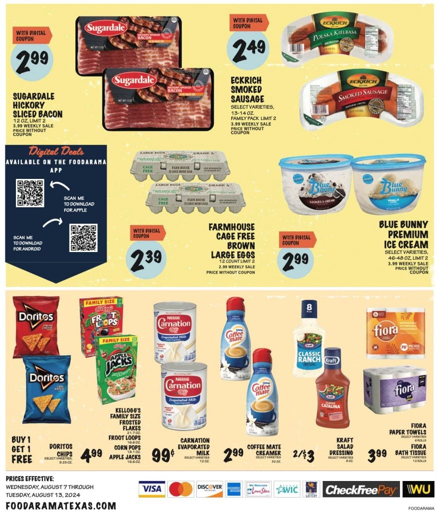 Foodarama Weekly Ad Aug 07 – Aug 13, 2024