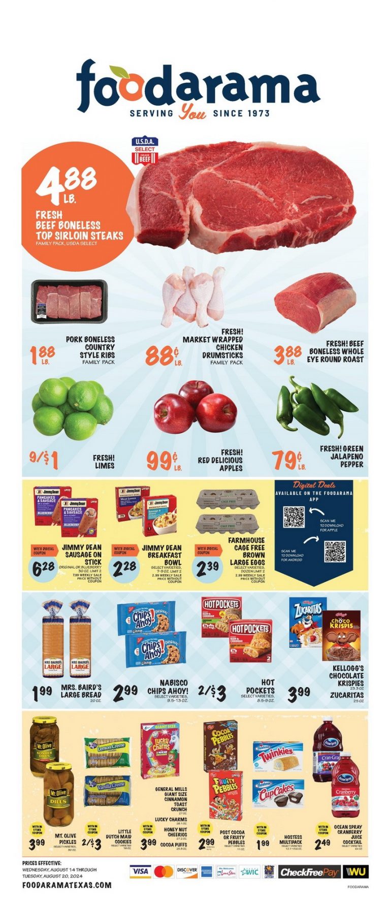 Foodarama Weekly Ad Aug 14 – Aug 20, 2024