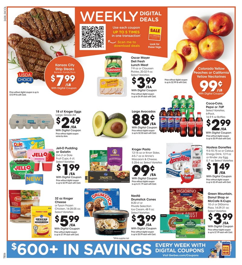Gerbes Weekly Ad Aug 14 – Aug 20, 2024