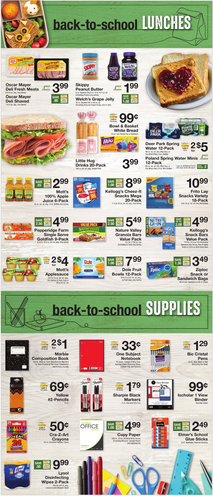 Gerrity's Supermarkets Weekly Ad Aug 23 – Aug 29, 2024 (Back to School ...