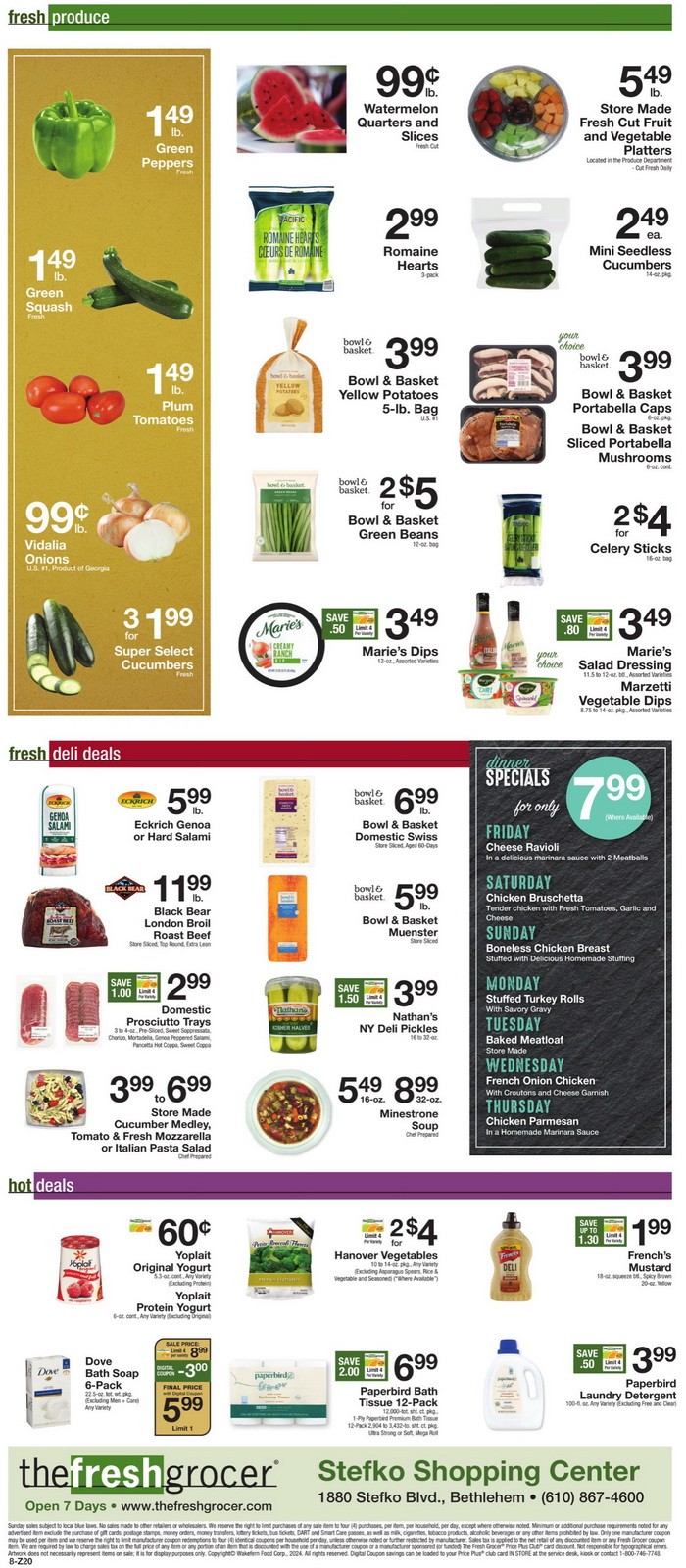 Gerrity's Supermarkets Weekly Ad Aug 23 – Aug 29, 2024 (Back to School ...