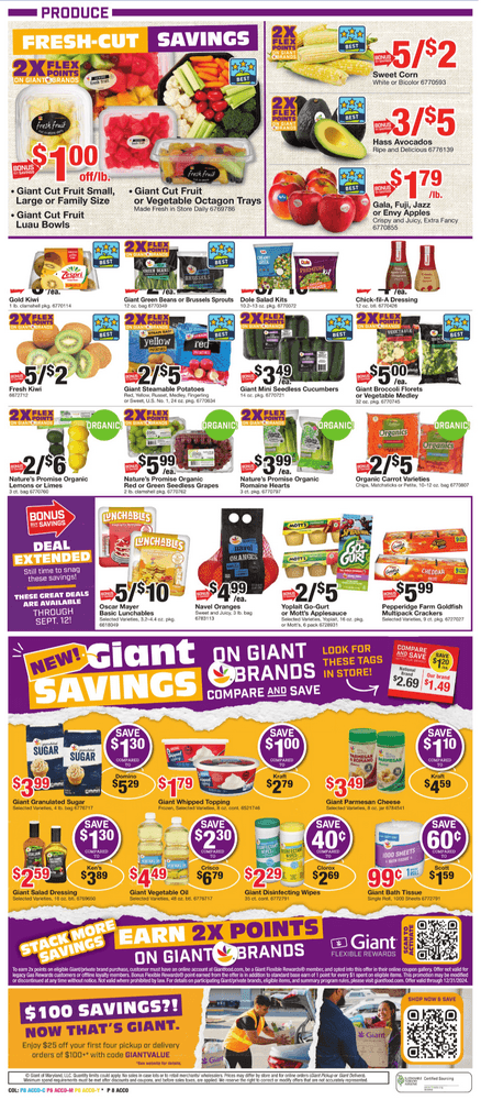 Giant Food Weekly Ad Aug 16 – Aug 22, 2024