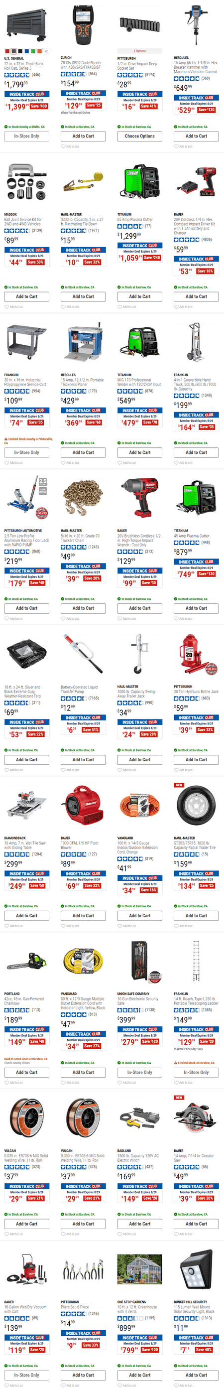 Harbor Freight Labor Day Ad Aug 30 – Sep 02, 2024