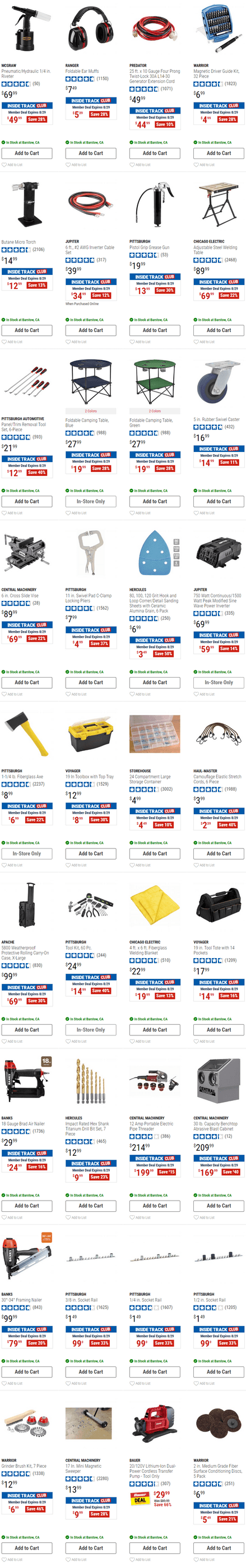 Harbor Freight Labor Day Ad Aug 30 – Sep 02, 2024