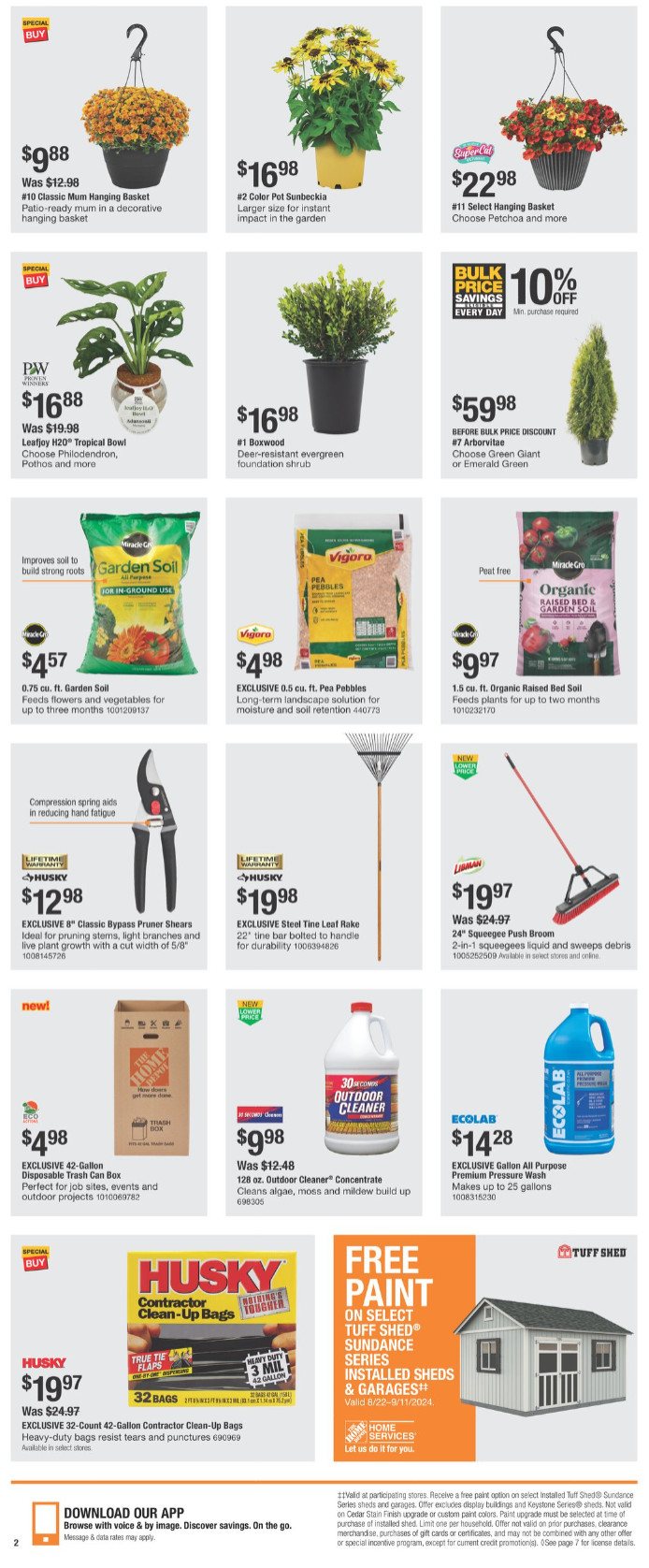 Home Depot Labor Day Ad Aug 22 – Sep 04, 2024