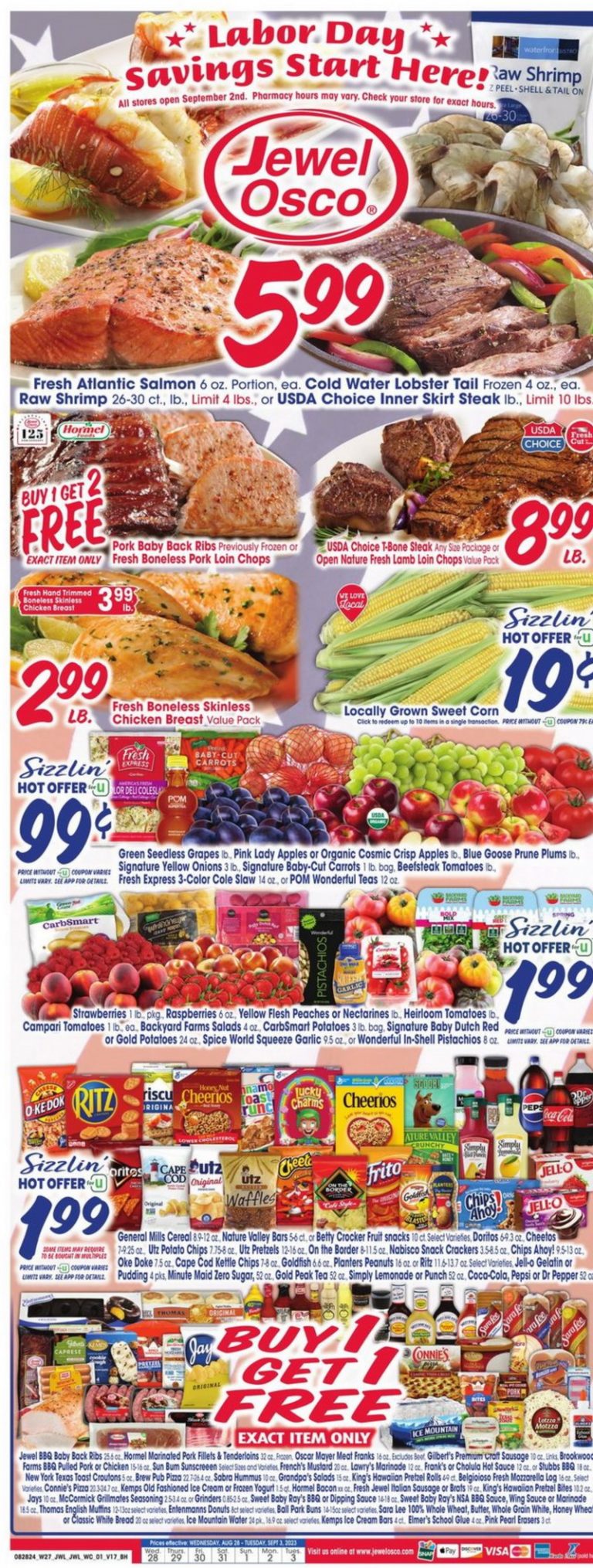 Jewel Osco Weekly Ad Aug 28 – Sep 03, 2024