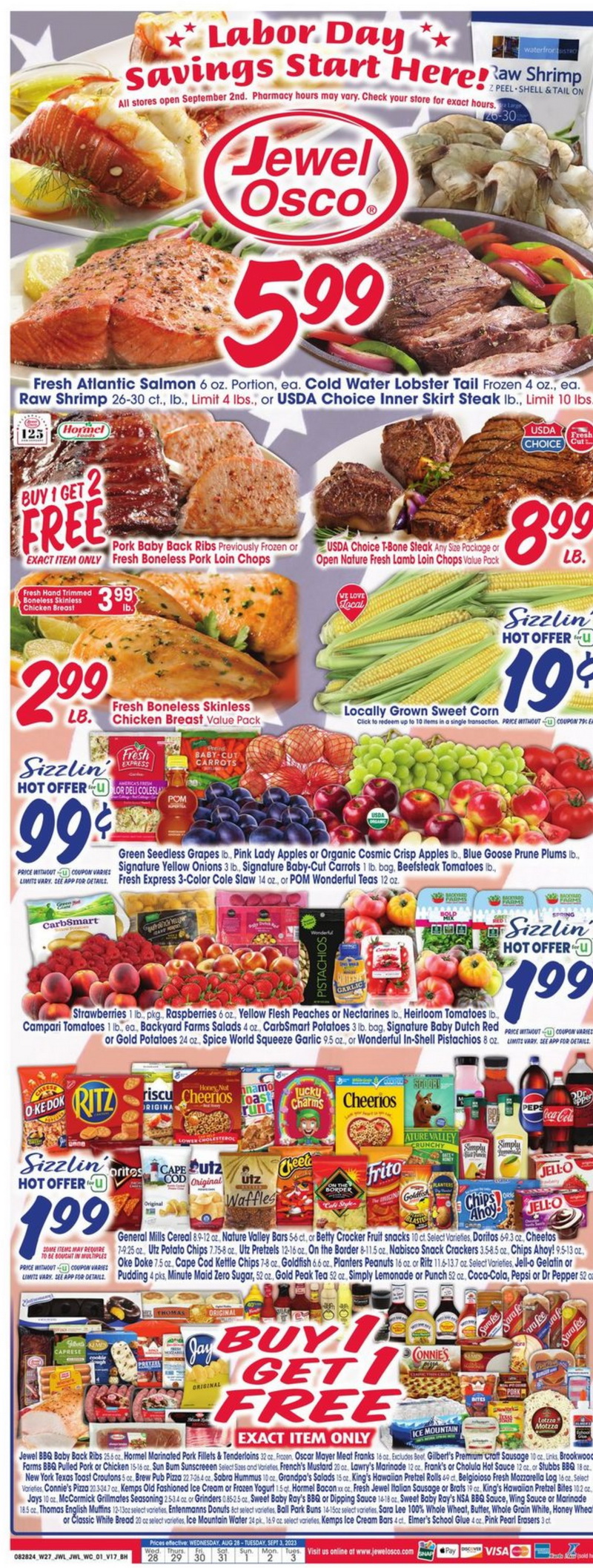 Jewel Osco Weekly Ad Aug 28 – Sep 03, 2024