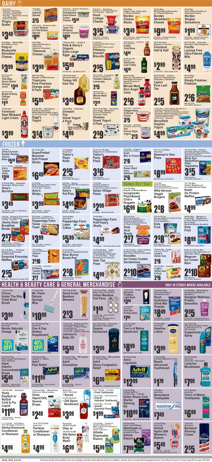 Key Food Weekly Ad Aug 09 – Aug 15, 2024