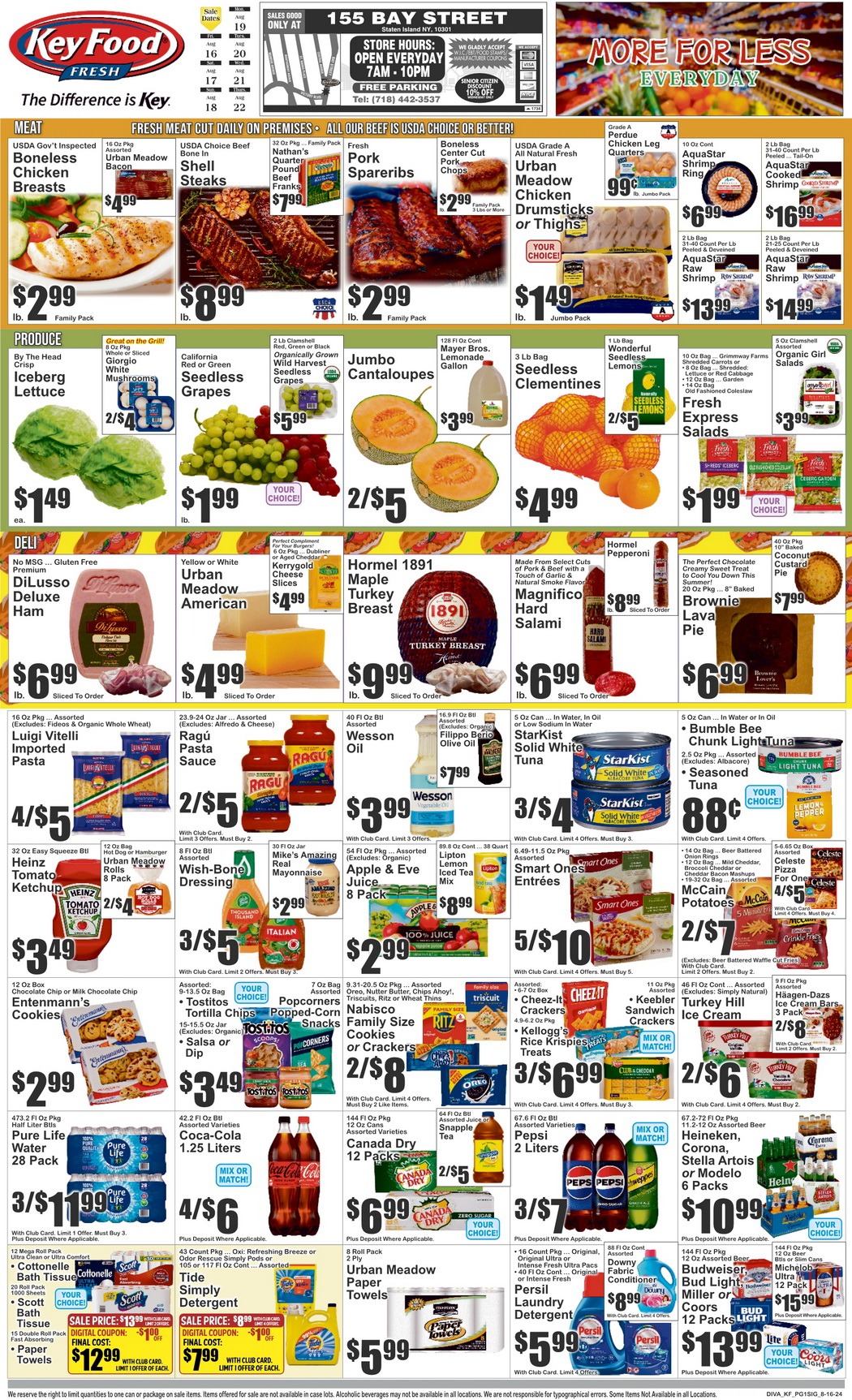 Key Food Weekly Ad Aug 16 – Aug 22, 2024