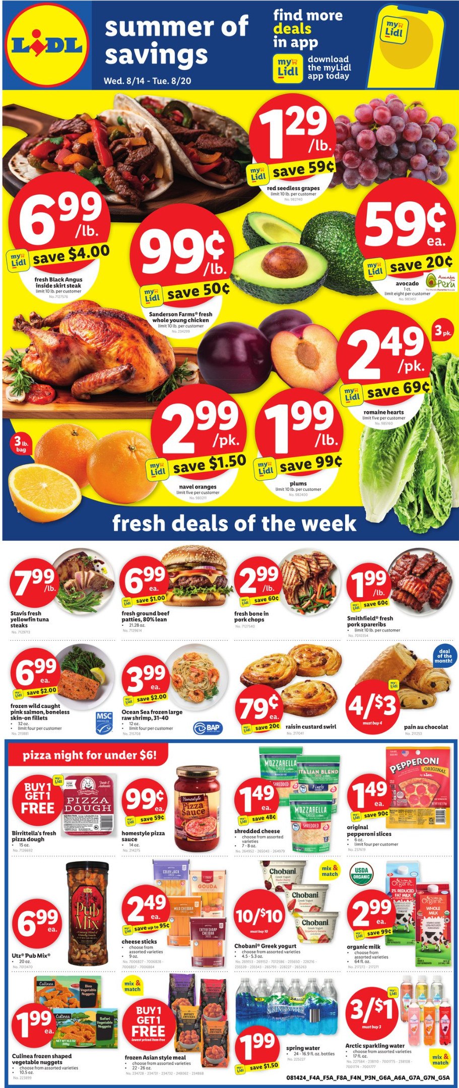 Lidl Weekly Ad Aug 14 – Aug 20, 2024 (Back to School Promotion Included)