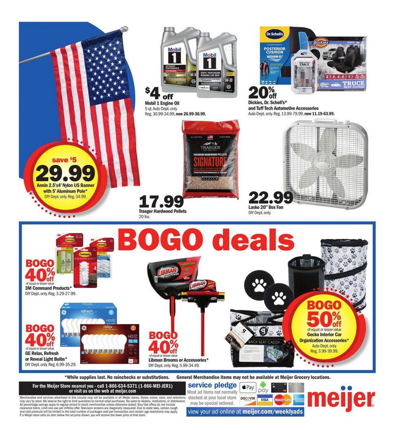 Meijer Back to School Ad Aug 18 – Aug 24, 2024