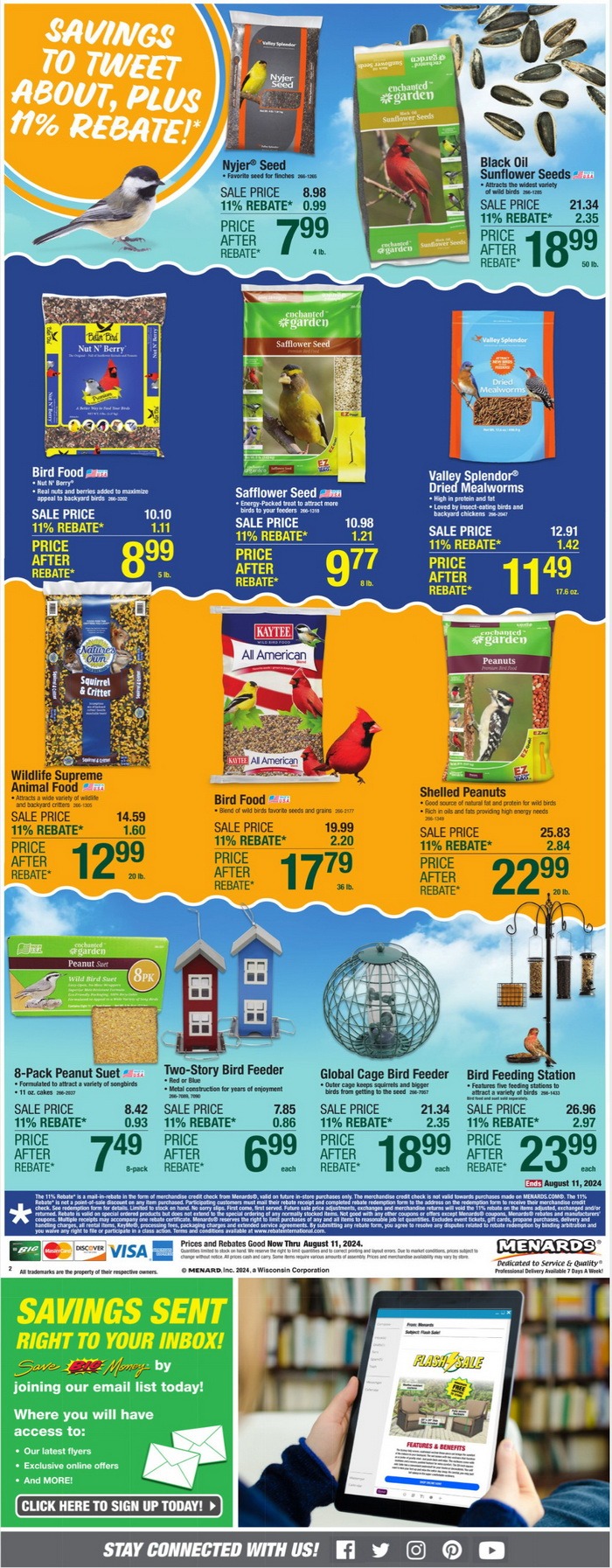 Menards Home Essential Ad Aug 01 – Aug 11, 2024